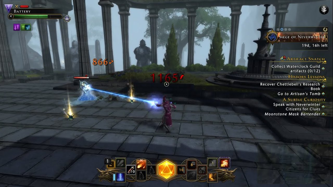 noob wizard build part 10 | D&D: Neverwinter Let's Play (no commentary ...