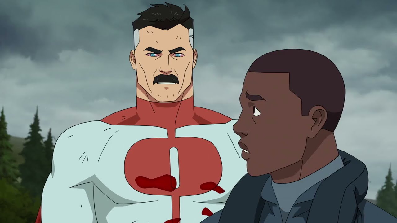 Invincible vs Omni Man Fight Scene Part 2 Full Fight Invincible Episode ...