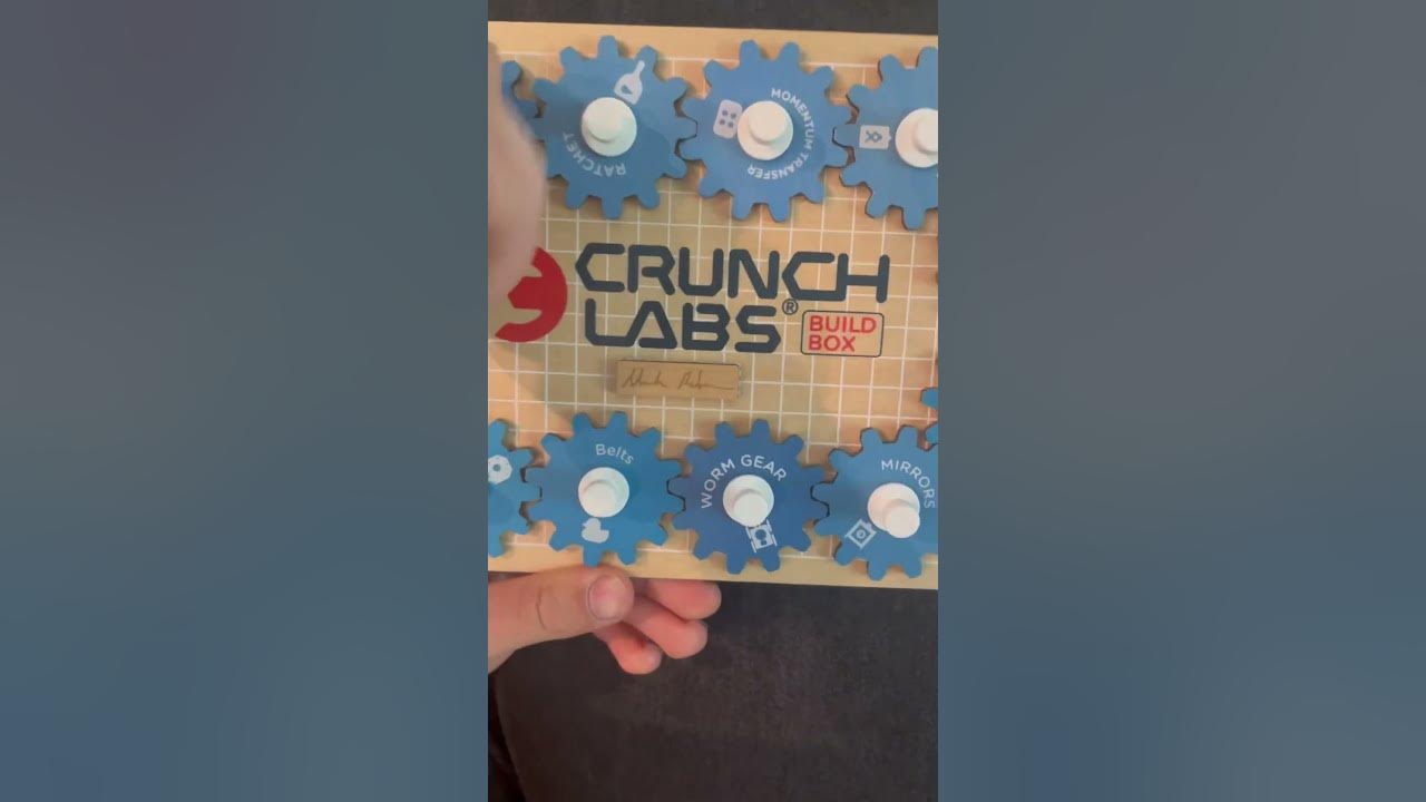 The FINAL Crunch Labs gear is in place! #shorts - YouTube