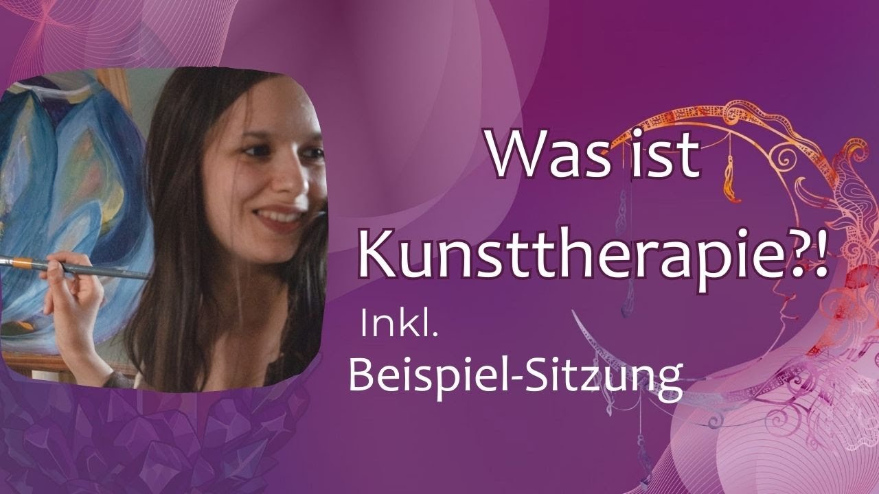 Was ist Kunsttherapie? + Beispiel Sitzung ich "therapiere" mich selbst 😉 - YouTube