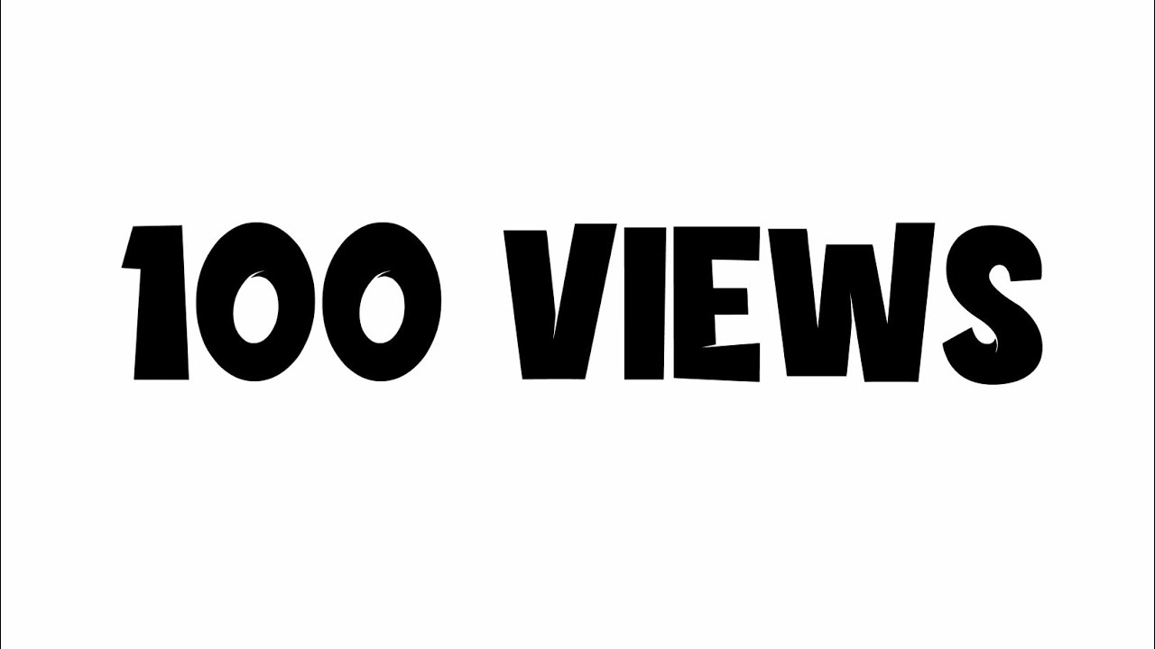 Can this video hit 100 views - YouTube