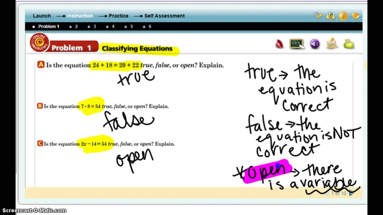 1.8 Intro to Equations - YouTube