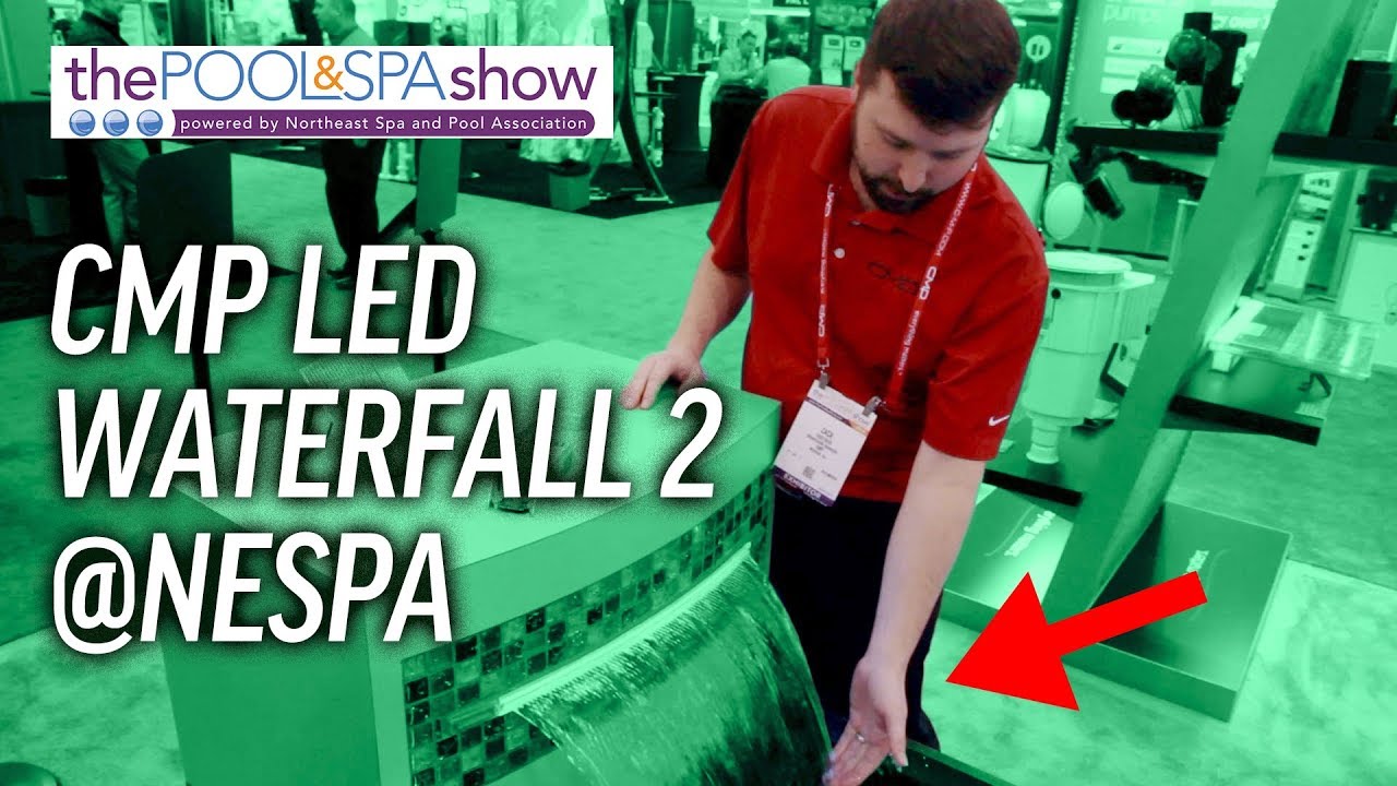 NESPA Atlantic City 2018 - About the Brilliant Wonders LED Waterfall 2 - YouTube