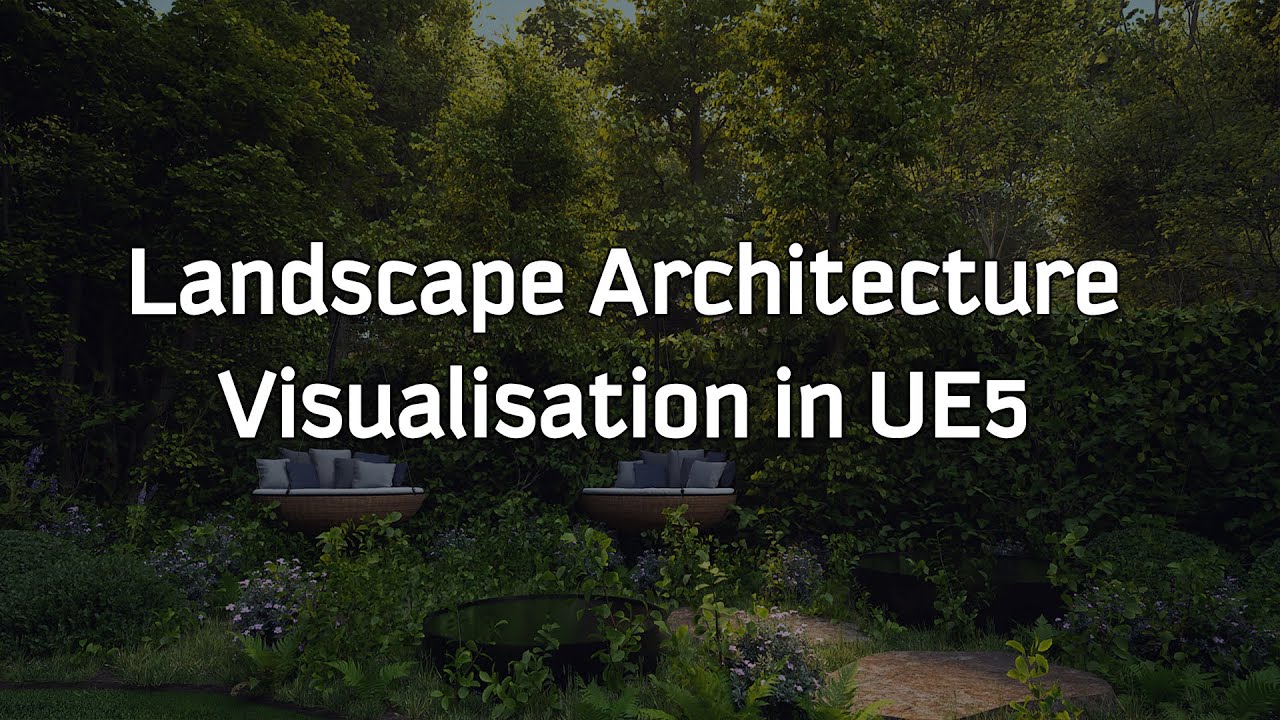 Landscape Architecture Visualisation in UE5 - YouTube