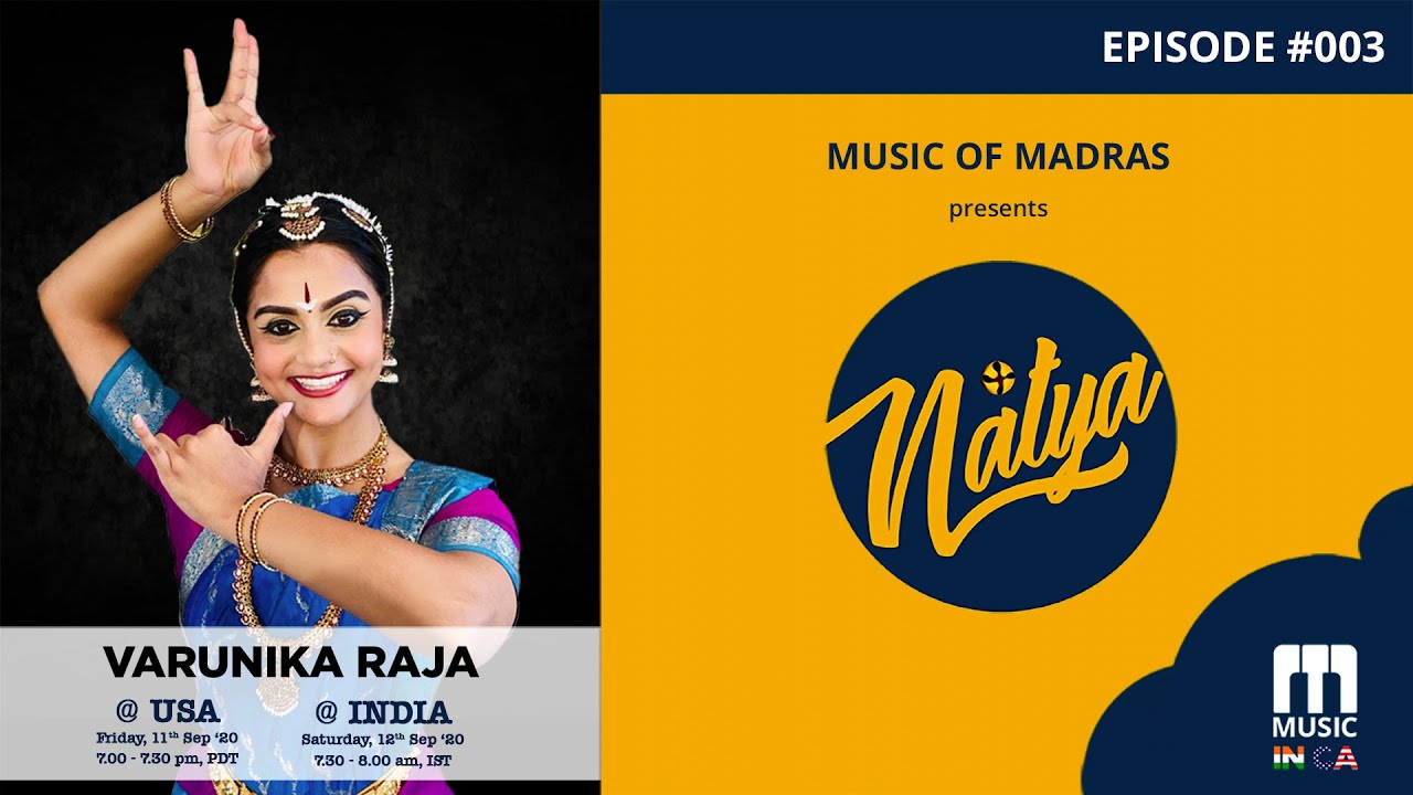 Natya - Episode #003 - Varunika Raja - YouTube
