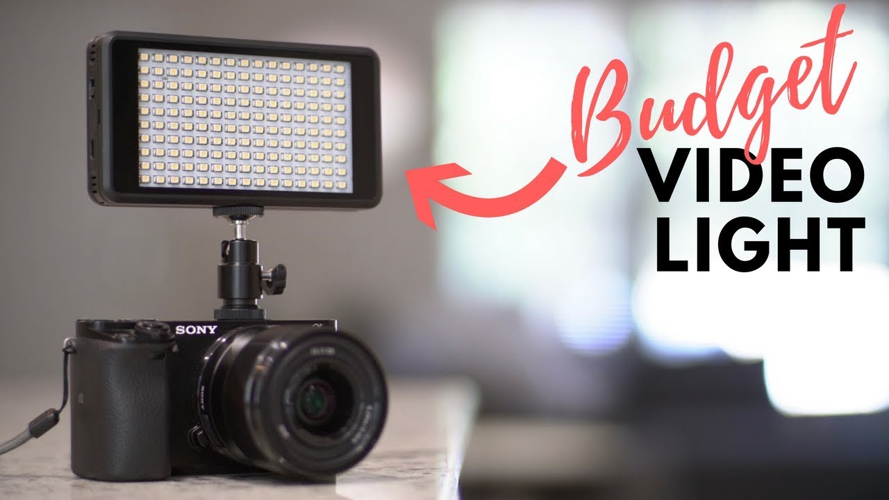 Low Budget LED Camera/Video Light - YouTube