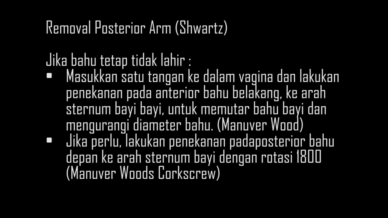 Video Pembelajaran : Pertolongan Persalinan dengan Distosia Bahu - YouTube