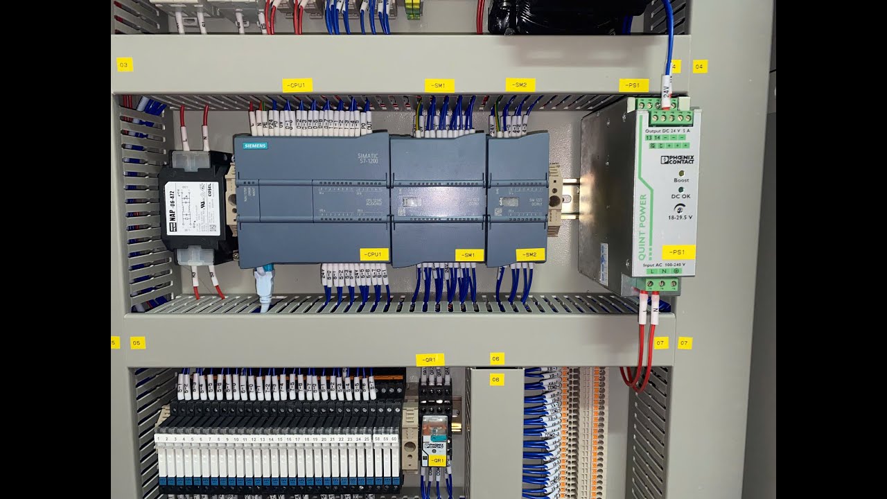 Air Compressor Group Controller Monitoring & control cabinet - YouTube