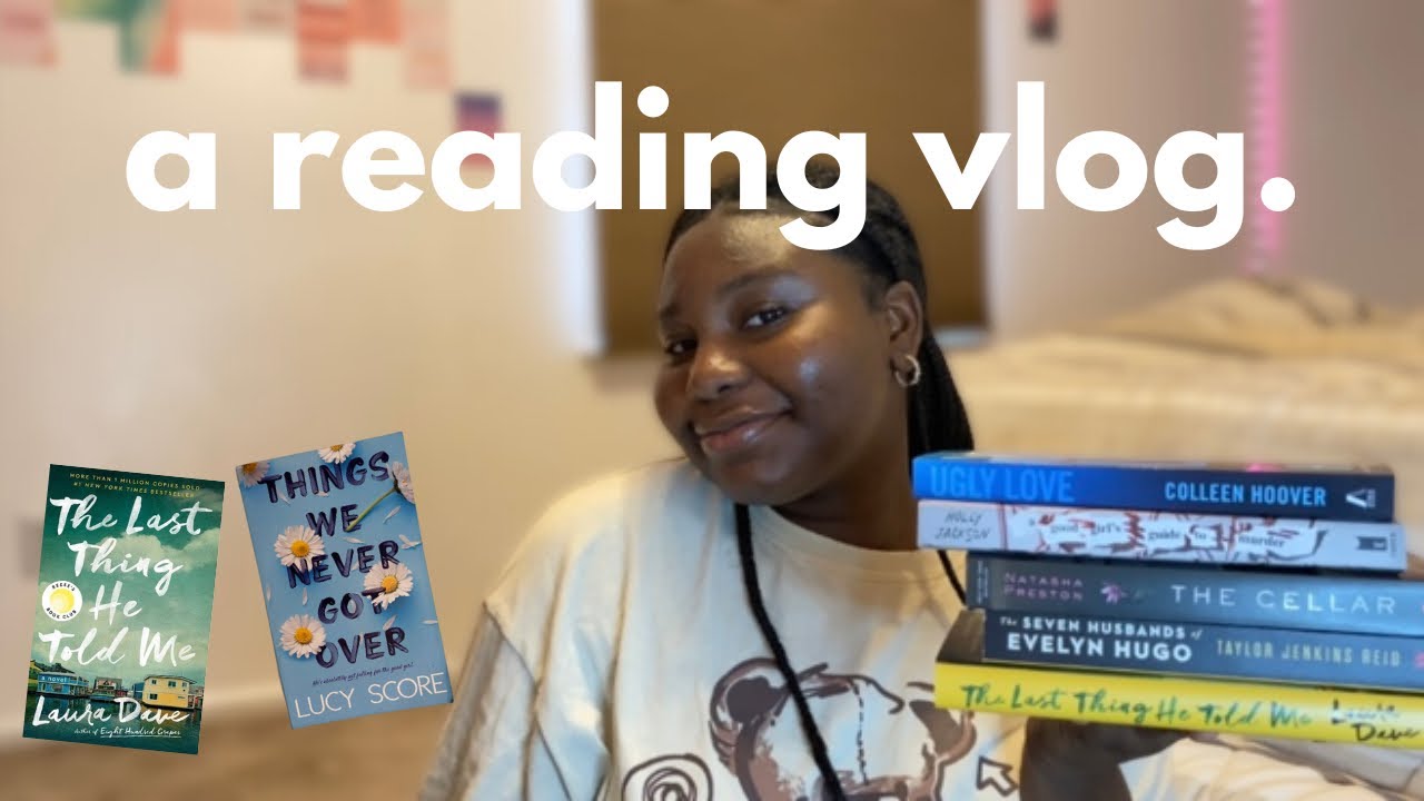 ROMANTICIZING MY READING ERA | a reading vlog | Kelly Ogbu - YouTube
