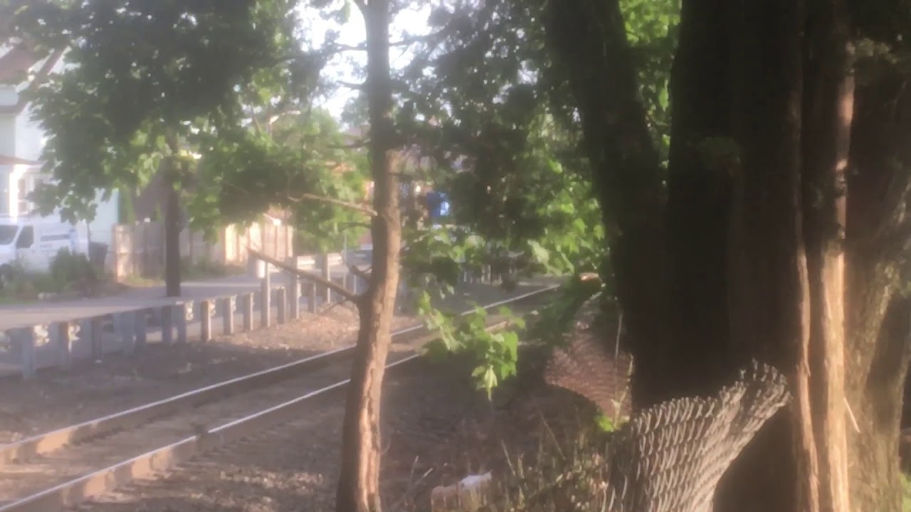 NJT 2123 at Anderson Street Station with NJT 4207 GP40PH-2B - YouTube