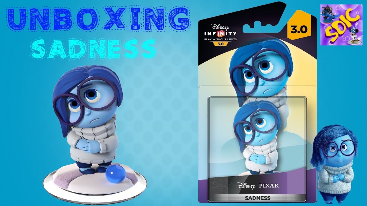UNBOXING Disney Infinity 3.0 Figure SADNESS Inside Out / Alles steht ...