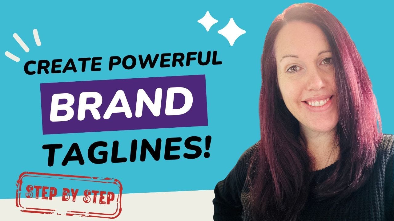 How to Write a Brand Tagline: Step by Step Walkthrough - YouTube
