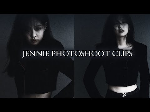 jennie photoshoot clips - YouTube