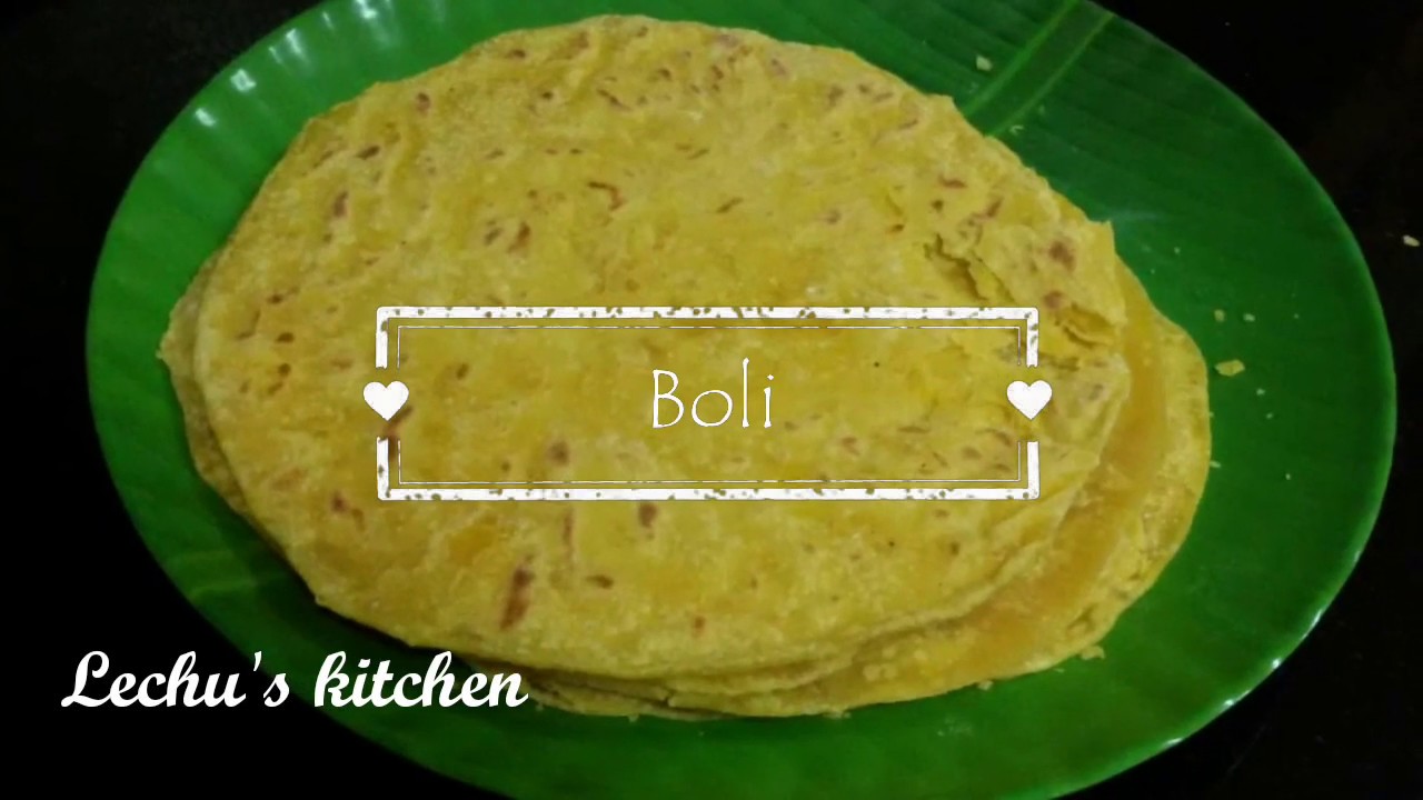 How to make boli / sadhya special boli #boli - YouTube