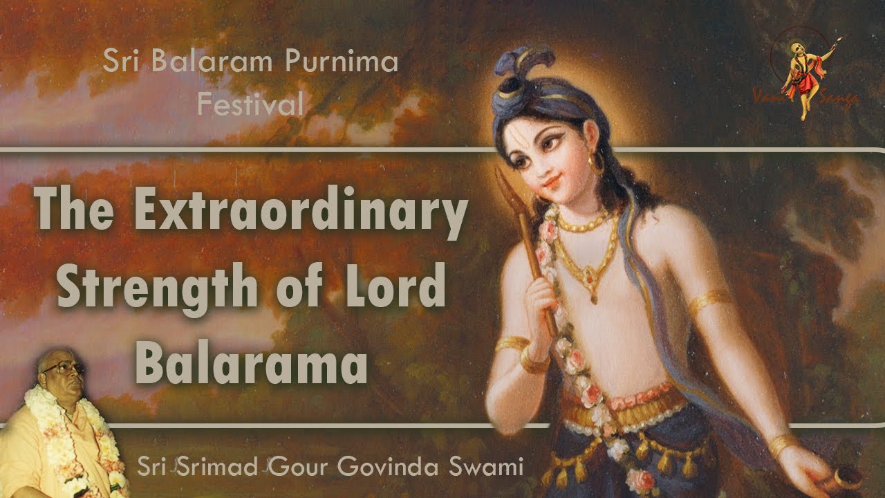 The Extraordinary Strength of Lord Balarama - YouTube
