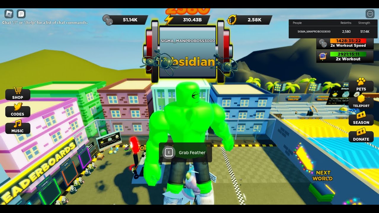 2580 reb in strongman sim my first vid - YouTube