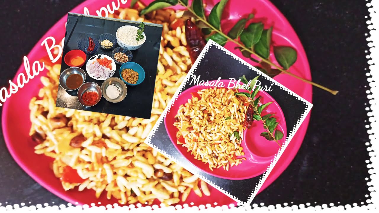 Masala Bhel puri / Bhel puri / Street food / Easy snacks recipe - YouTube