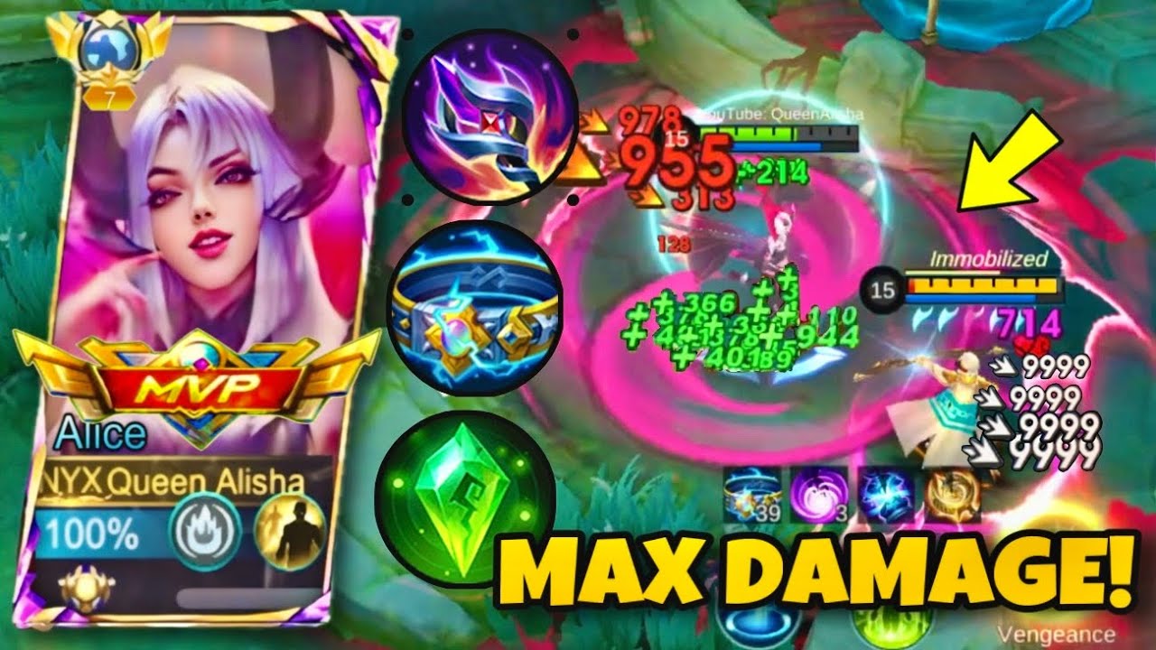 REVAMPED ALICE NEW BROKEN BUILD! IS FINALLY HERE! 🔥| NEW UPDATE! | MLBB ...