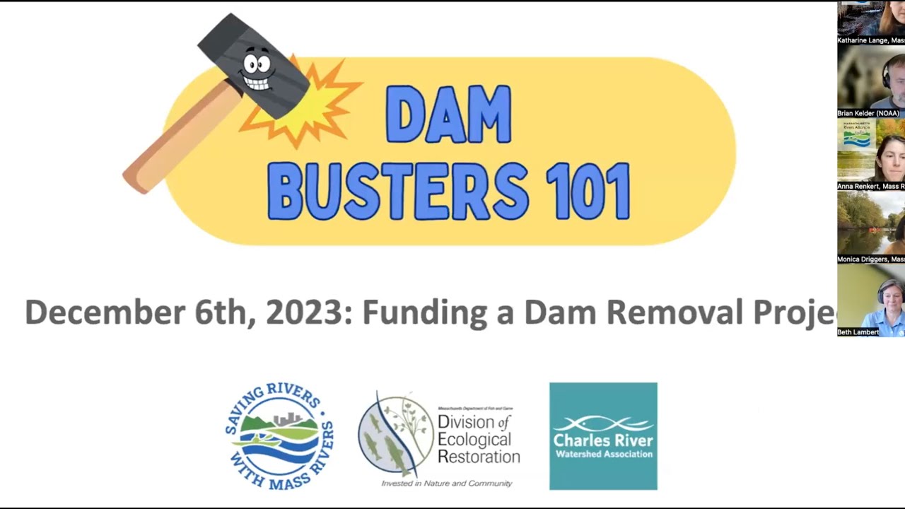 Funding a Dam Removal Project- Dam Busters 101 Webinar - YouTube