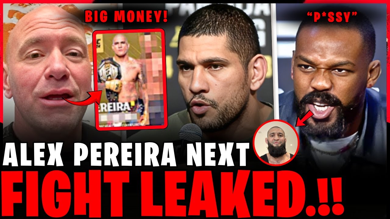 Alex Pereira Next UFC Fight LEAKED!? | Jon Jones Accepts Grappling ...