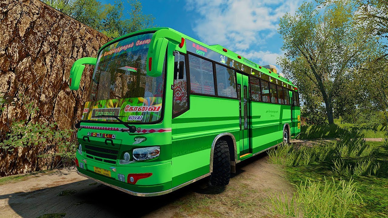 TNSTC Bus Offroad Driving | Indian Bus Driver | Bus Offroad Tyres - YouTube