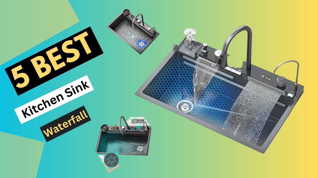 best Smart Kitchen Sink Waterfall !! top 5 Kitchen Sink Waterfall - YouTube