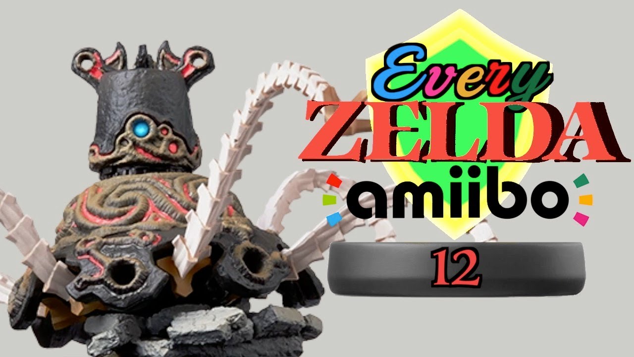 Every Zelda Amiibo Showcase -- Guardian (BotW) - YouTube