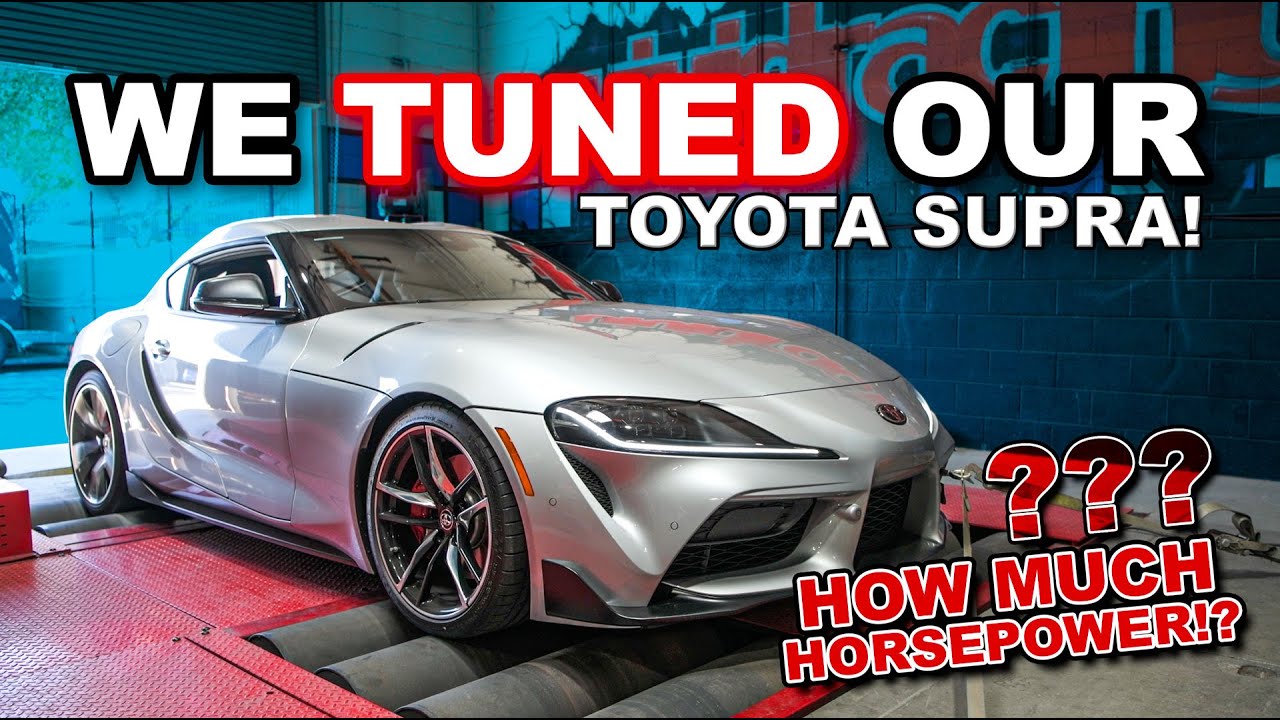 We Tuned our A90 Toyota Supra!! How much Horsepower did we make ...
