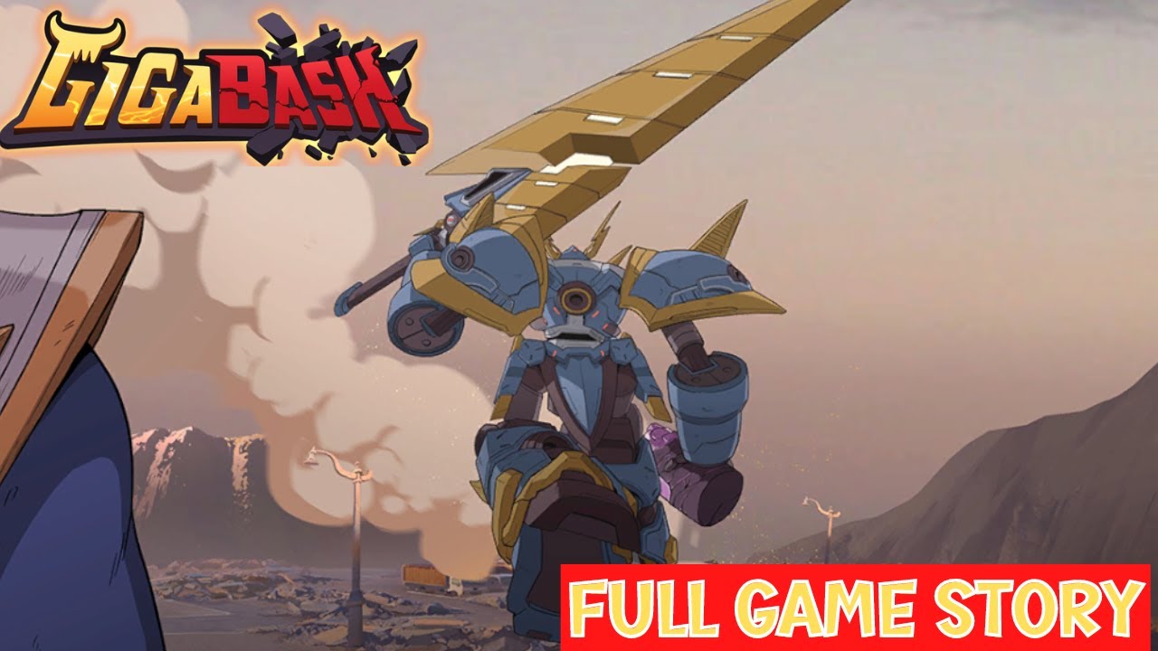 GigaBash: Full Game Story Gameplay Walkthrough - YouTube