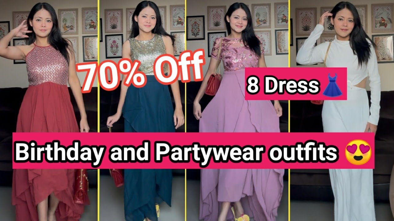 8 Birthday party gown and dress Gown and Dresses for party & functions ...