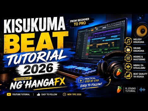 Kisukuma Beat Tutorial 2026 by Ng'hangafx 