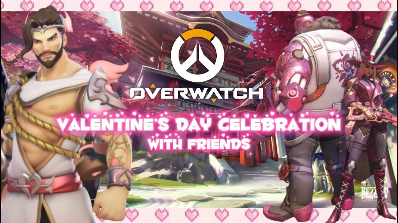 CUPID HANZO?! (Overwatch 2: SEASON 3!! + Valentines day challenges ...