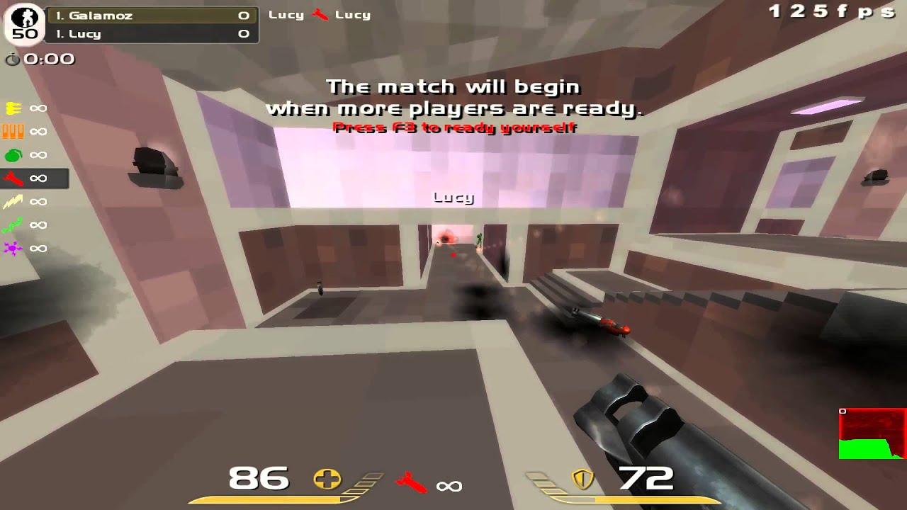 Quake Live - Rocket Launcher Practice - YouTube