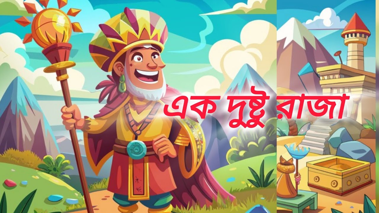 এক দুষ্টু রাজা।। বাংলা কার্টুন।। mojar cartoon।। new cartoon video ...