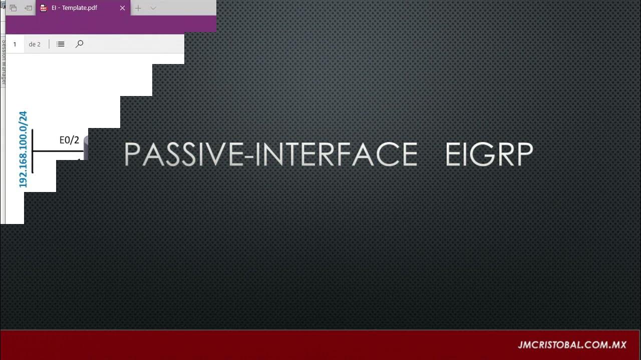 Configurando Passive Interface EIGRP - YouTube