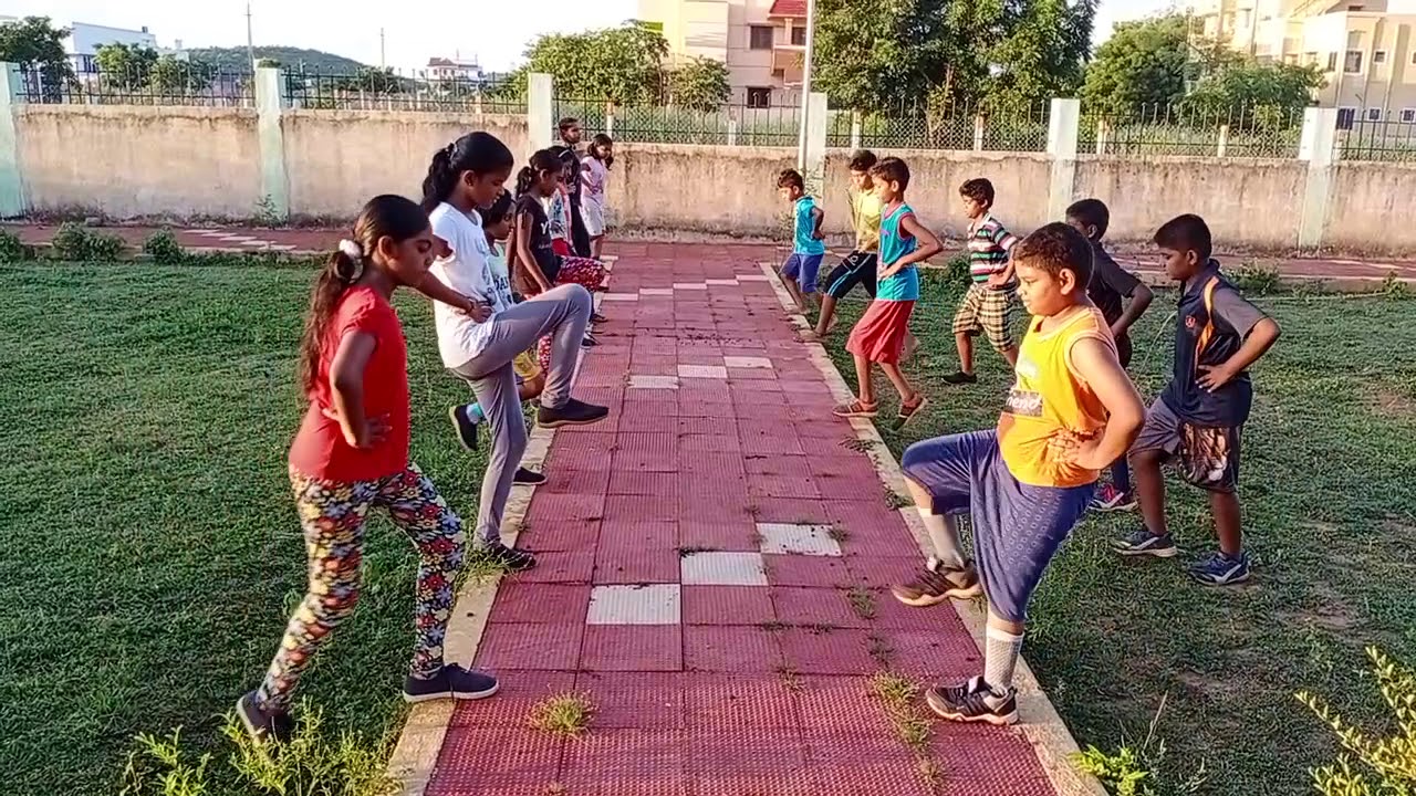 Kids steps training - YouTube