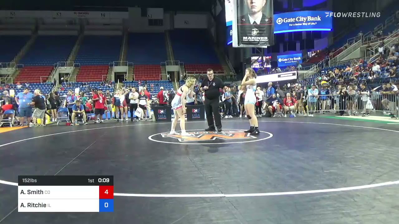 152 Lbs Consi Of 4 - Abbigail Smith, Colorado Vs Alexis Ritchie ...