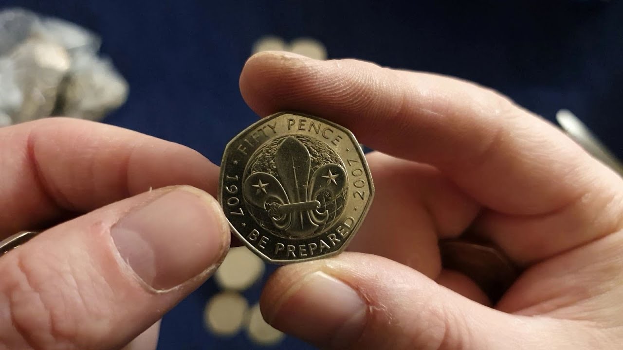 50p Coin hunt (£250) - A very shiny scouts (plus others) - YouTube