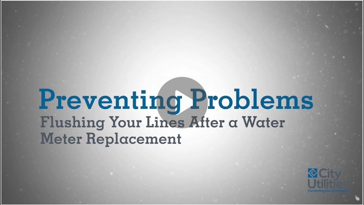 Preventing Problems with a Water Line Flush - YouTube