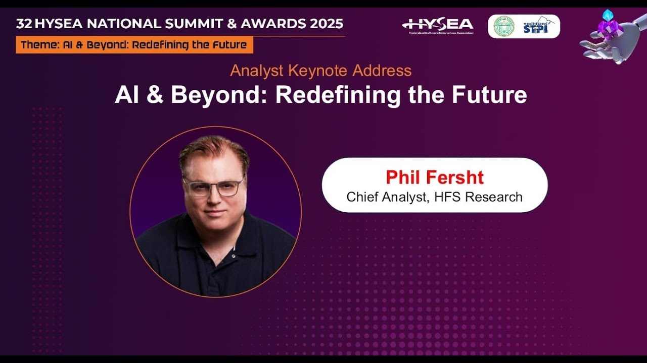Analyst Keynote Address | Phil Fersht on AI & Beyond: Redefining the ...