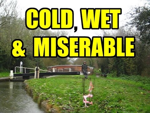 14/11/2015 Time-lapse, Cold, Wet, Windy, and Miserable Narrowboat Trip ...
