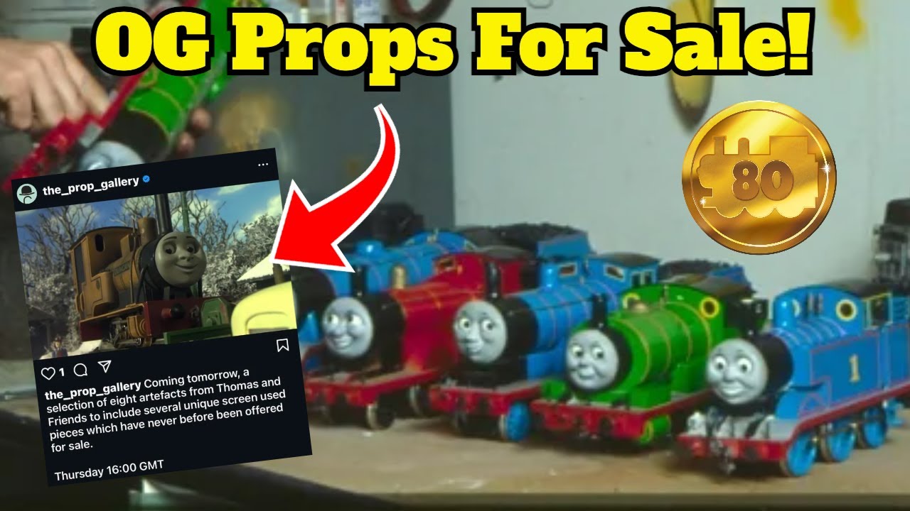 MORE Thomas the Tank Engine TV Props For Sale TOMORROW! - YouTube