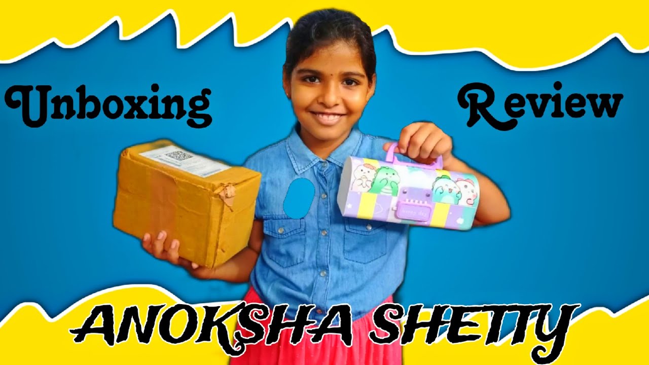 Unboxing of Tifin Box and Locker Compass for students | Vlog | Anoksha ...