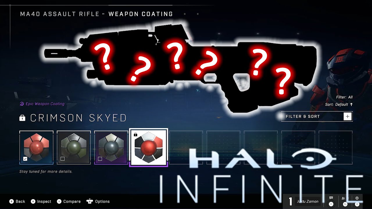 Halo Infinite MAX RANK Reward??? - NEW Crimson Skyed Skin - YouTube