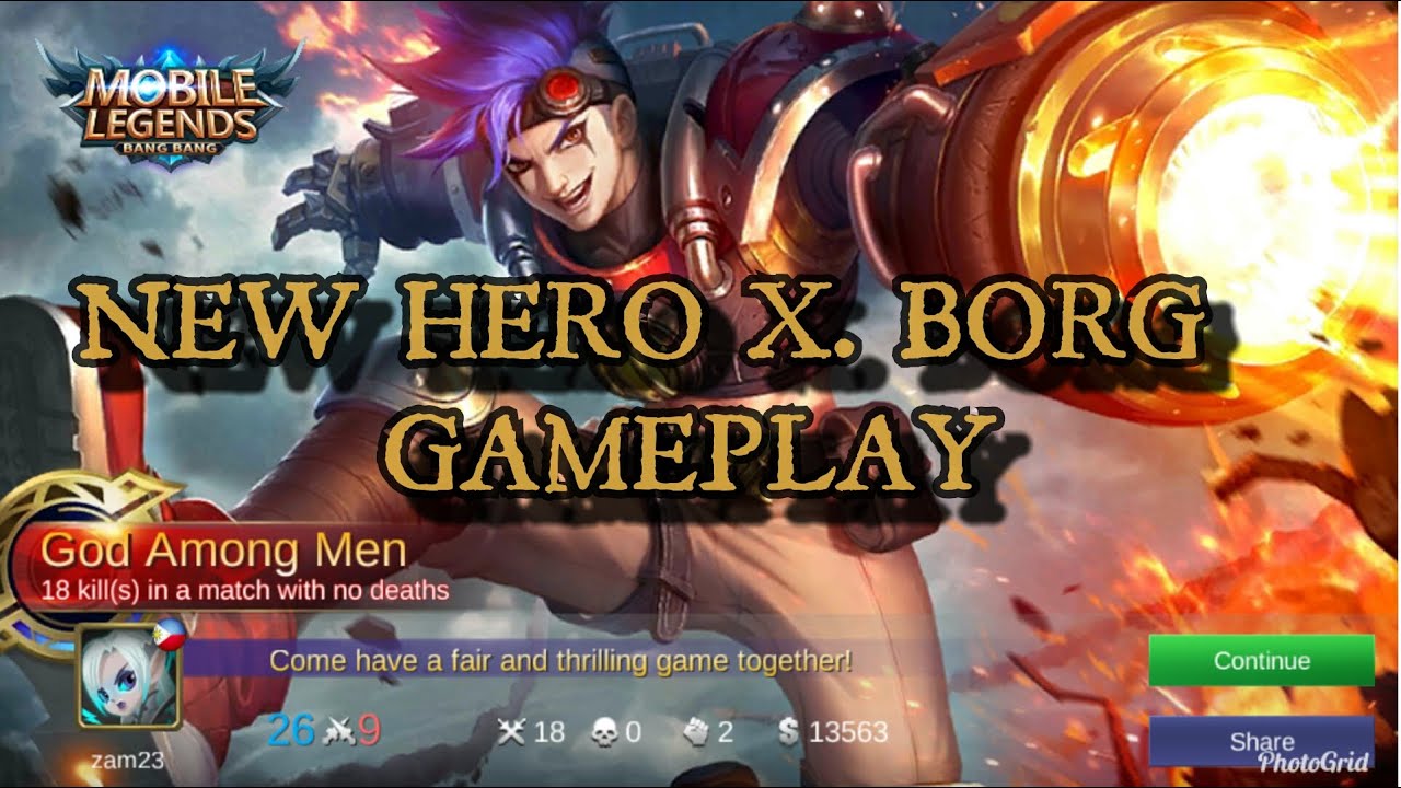 Xborg New Hero GAMEPLAY | LEGENDARY - YouTube