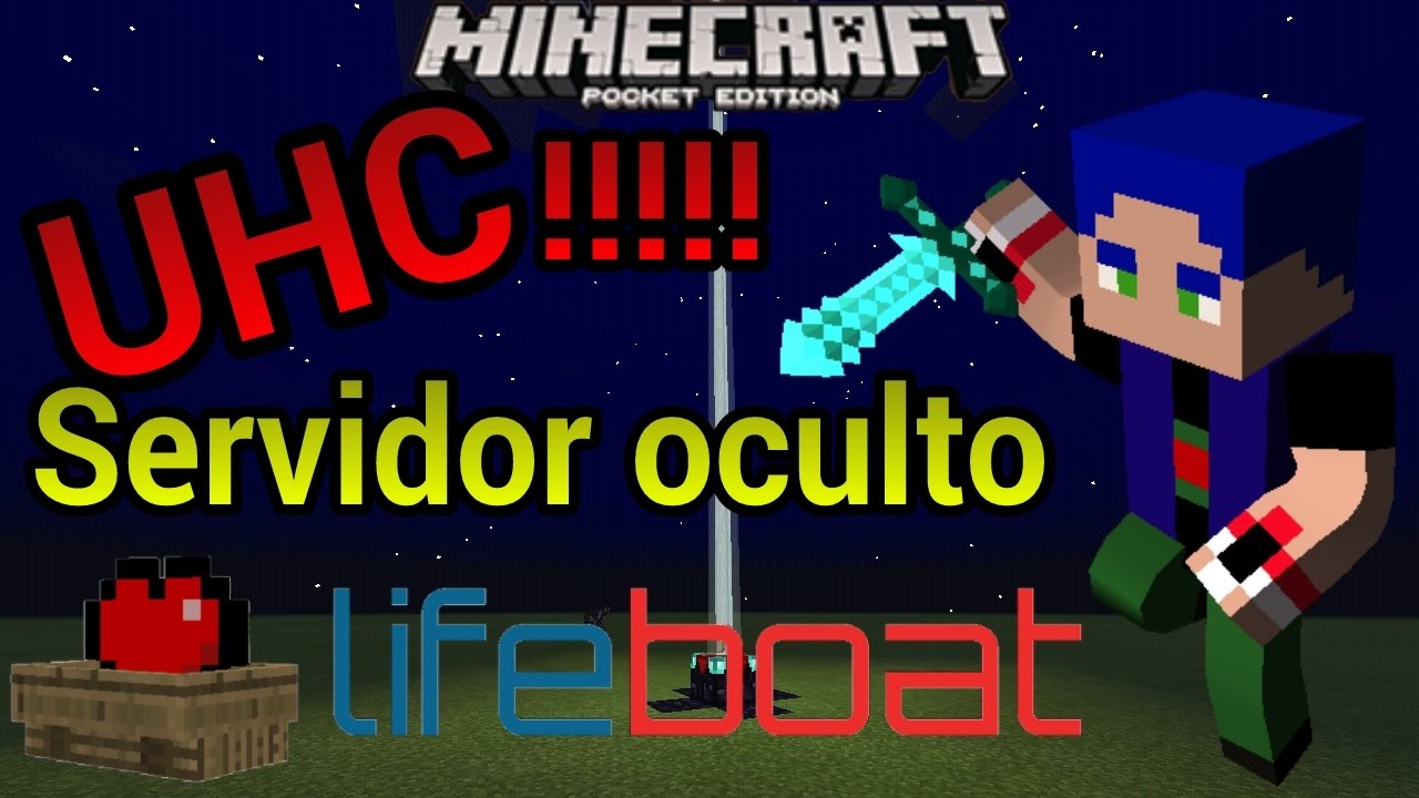 SERVIDOR UHC SECRETO DE LIFEBOAT EASTER EGG SERVER LIFEBOAT minecraft ...