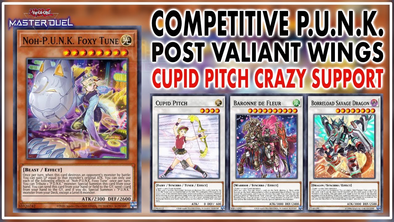 Competitive P.U.N.K. Post VALIANT WINGS With CUPID PITCH Crazy Support ...