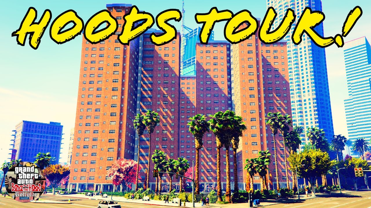 Hoods Tour Boyz N The Hood RP FiveM - GTA 5 RP - YouTube