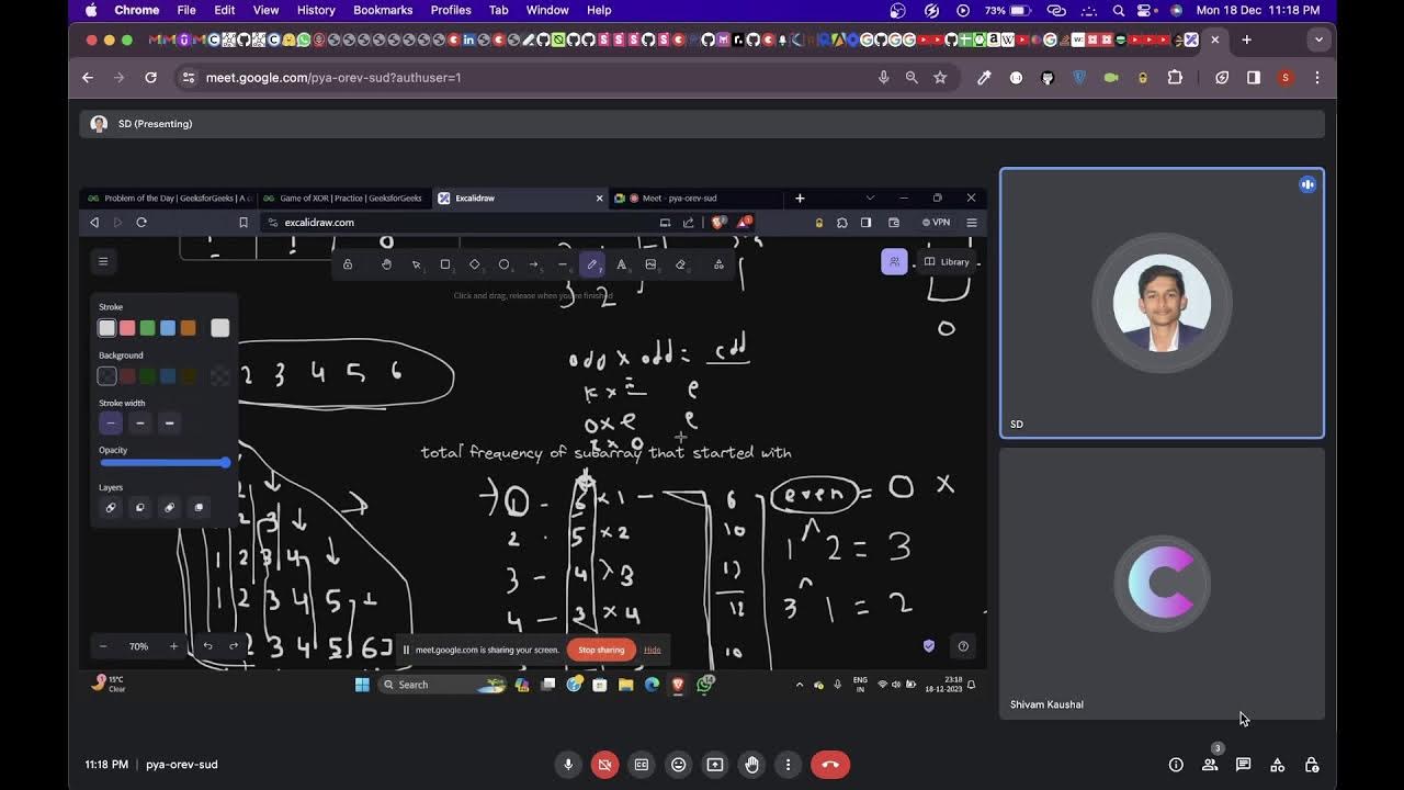 Solving Leetcode and GFG POTD LIVE - YouTube