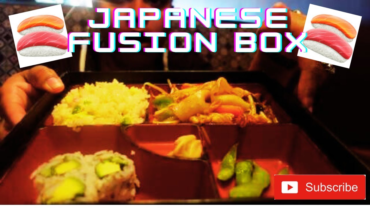 JAPANESE FUSION BOX | COME EAT LUNCH WITH US | ASMR | 먹방쇼 - YouTube